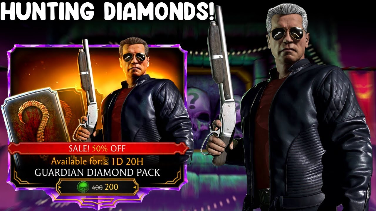 Guardian Terminator Sale Off 50% Pack Opening. MK Mobile. - YouTube