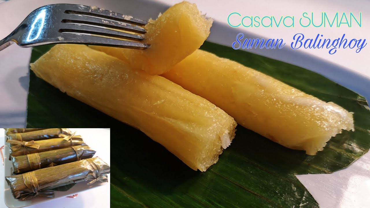 Cassava SUMAN | Suman Balinghoy | JANE'S KITCHEN - YouTube