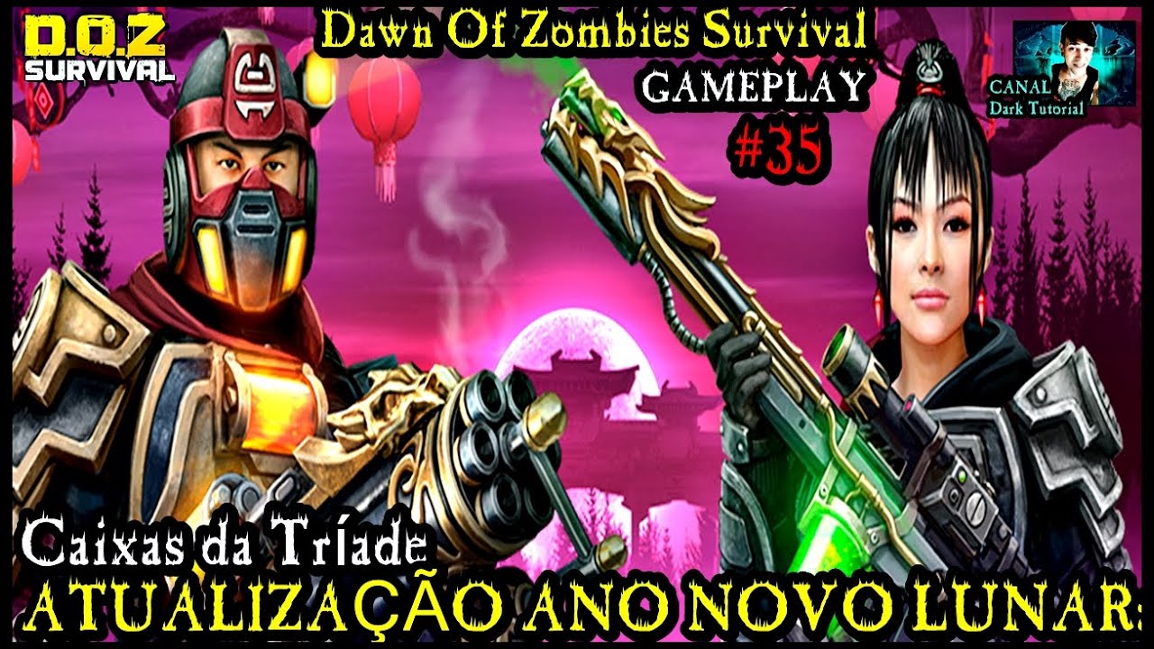 DOZ: Dawn Of Zombies Survival GAMEPLAY #35 👁️ ATUALIZAÇÃO ANO NOVO ...