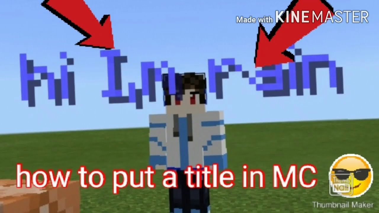 How To Put Title In Minecraft YouTube how-to-put-title-in-minecraft-youtube