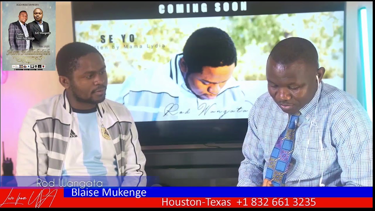 Henry papa chante avec Rod wangata depuis les USA - YouTube