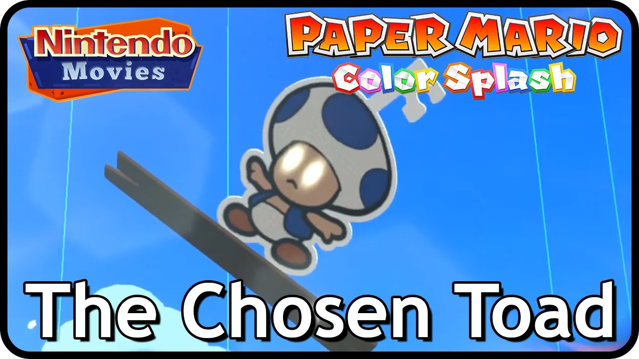 Paper Mario: Color Splash - Episode 5: The Chosen Toad - YouTube
