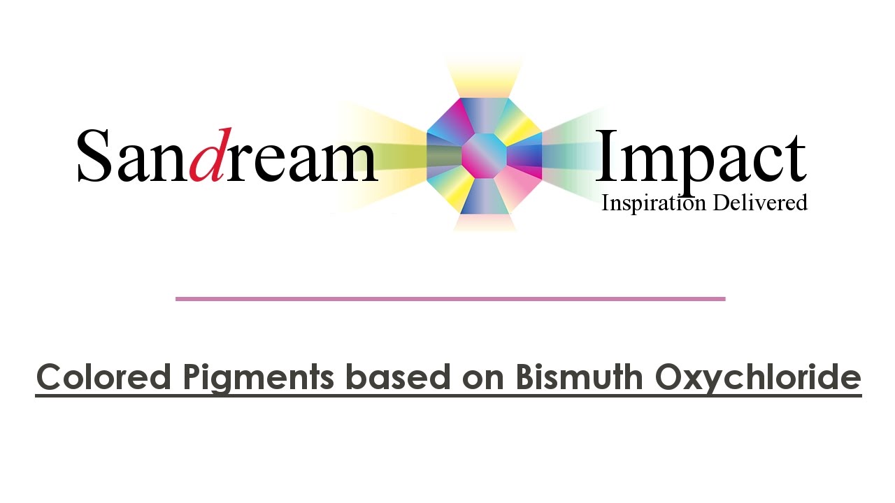 Colors Pigments based on Bismuth Oxychloride - YouTube