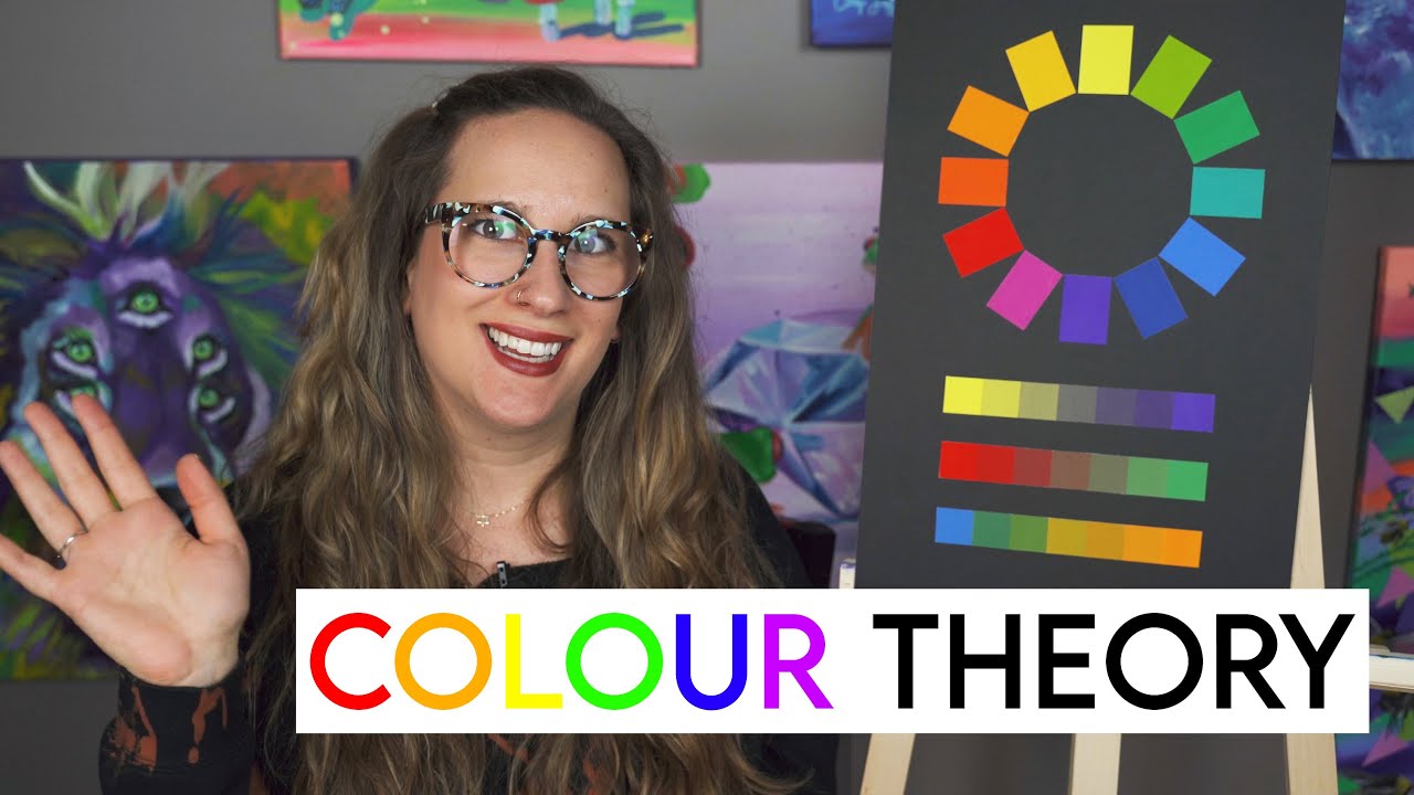 COLOUR THEORY - Let's chat all about Colour! Colour vocabulary ...