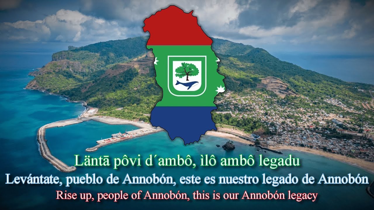 "Kidêle" Anthem of Annobón | Fa d’Ambô + English + Spanish Lyrics - YouTube