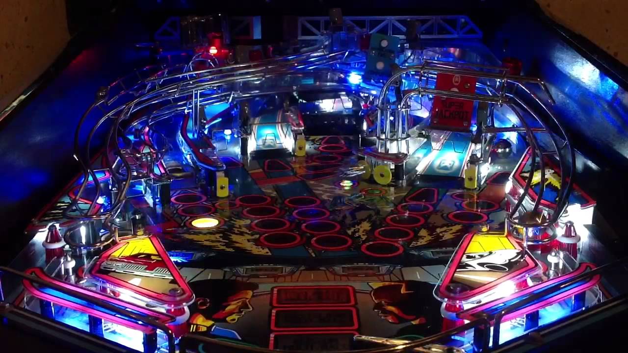 Demolition Man Pinball Short Game Play - YouTube
