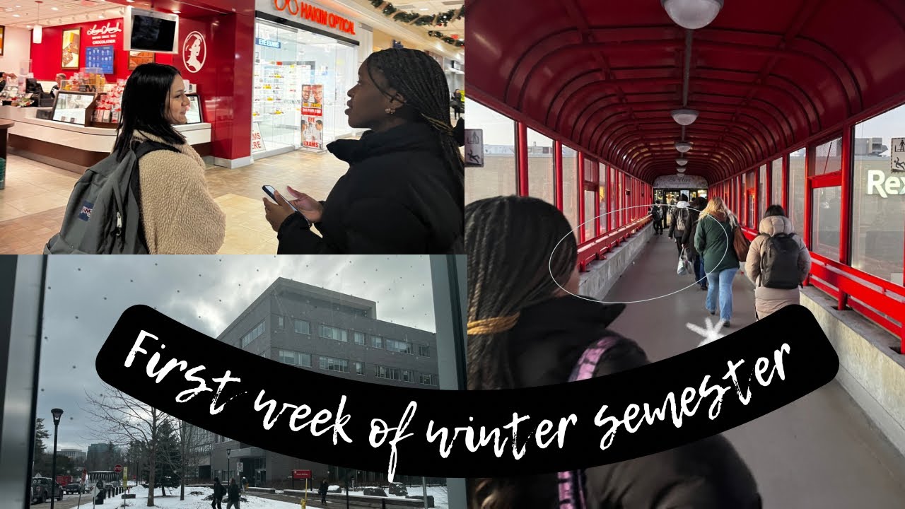 First week of winter semester😍|A day in the life of a computer science ...