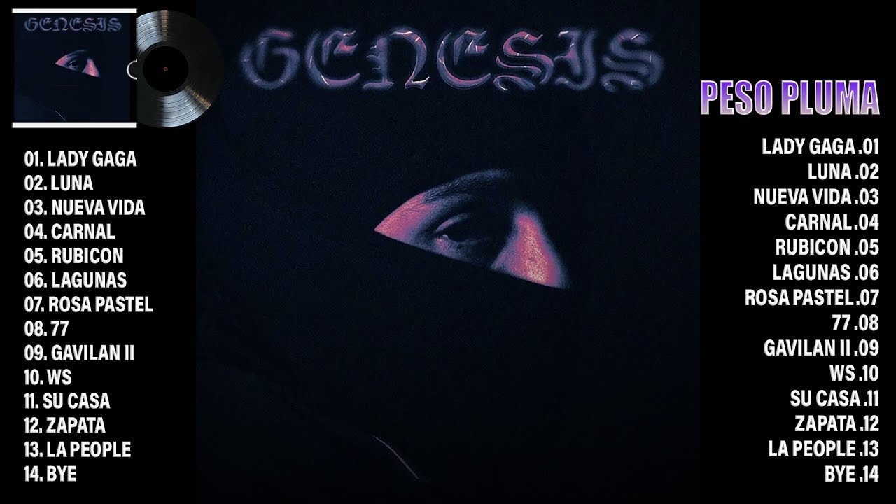 PESO PLUMA (GÉNESIS) ALBUM COMPLETO POPULAR 2024 - YouTube