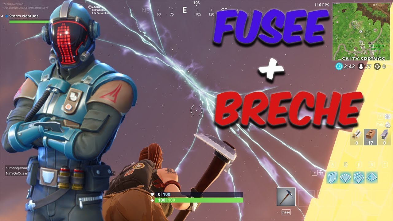 LA FUSEE DECOLLE ET CREEE UNE BRECHE DANS LE CIEL !!| FORTNITE BATTLE ...