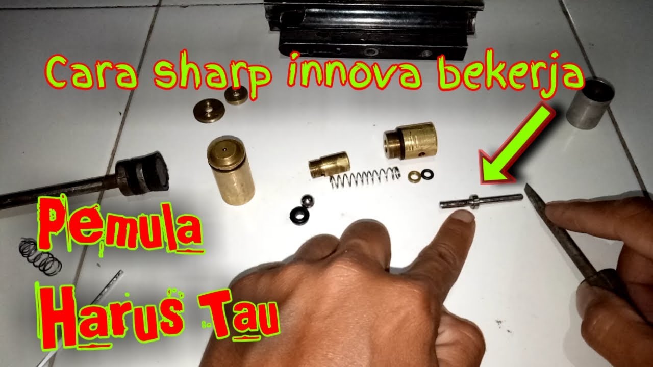 Cara kerja Sharp innova - YouTube