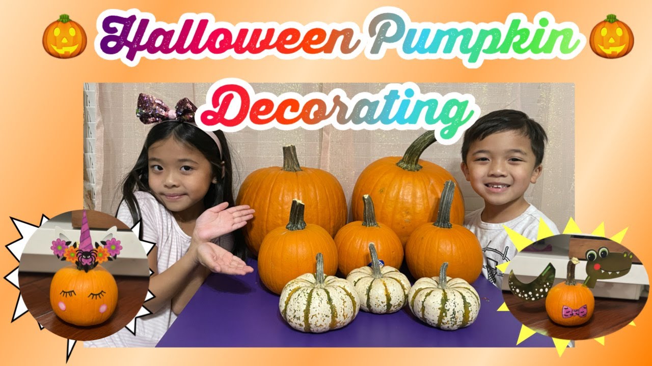 Who's Got The Better Pumpkin??!! Battle Of Best Pumpkin Design - YouTube