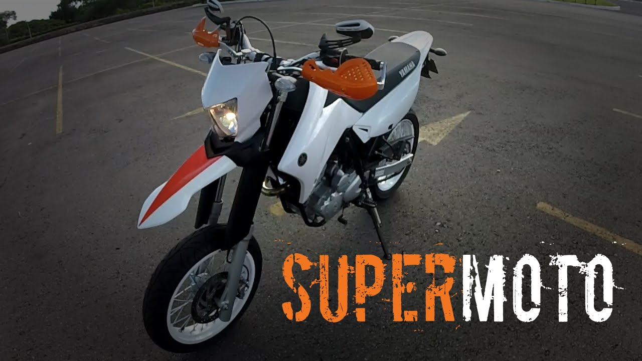 Supermoto: Lander XTZ 250 2016 Motard - YouTube