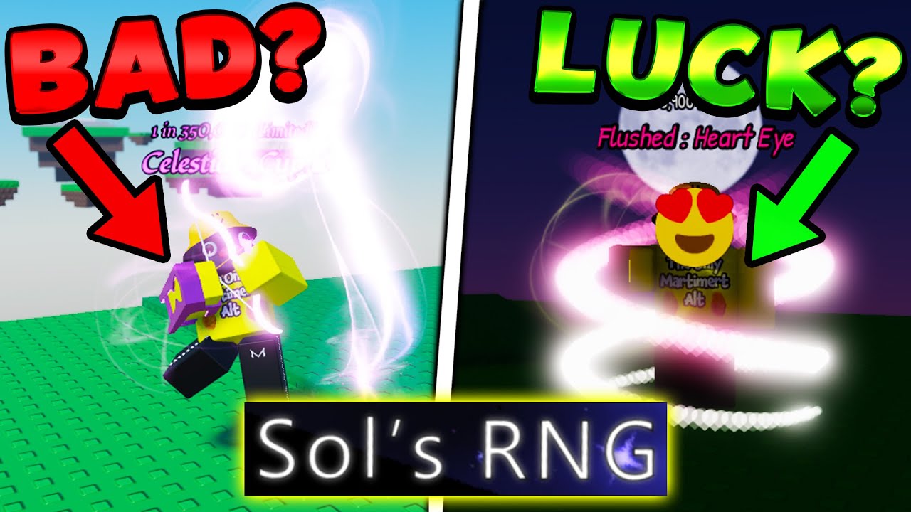 SOLS RNG LUCK LEFT THE GAME... - YouTube