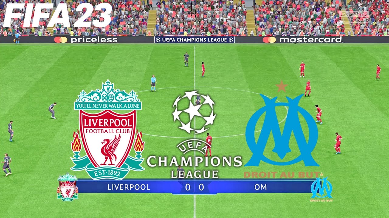 FIFA 23 | Liverpool vs Olympique de Marseille - UCL UEFA Champions ...