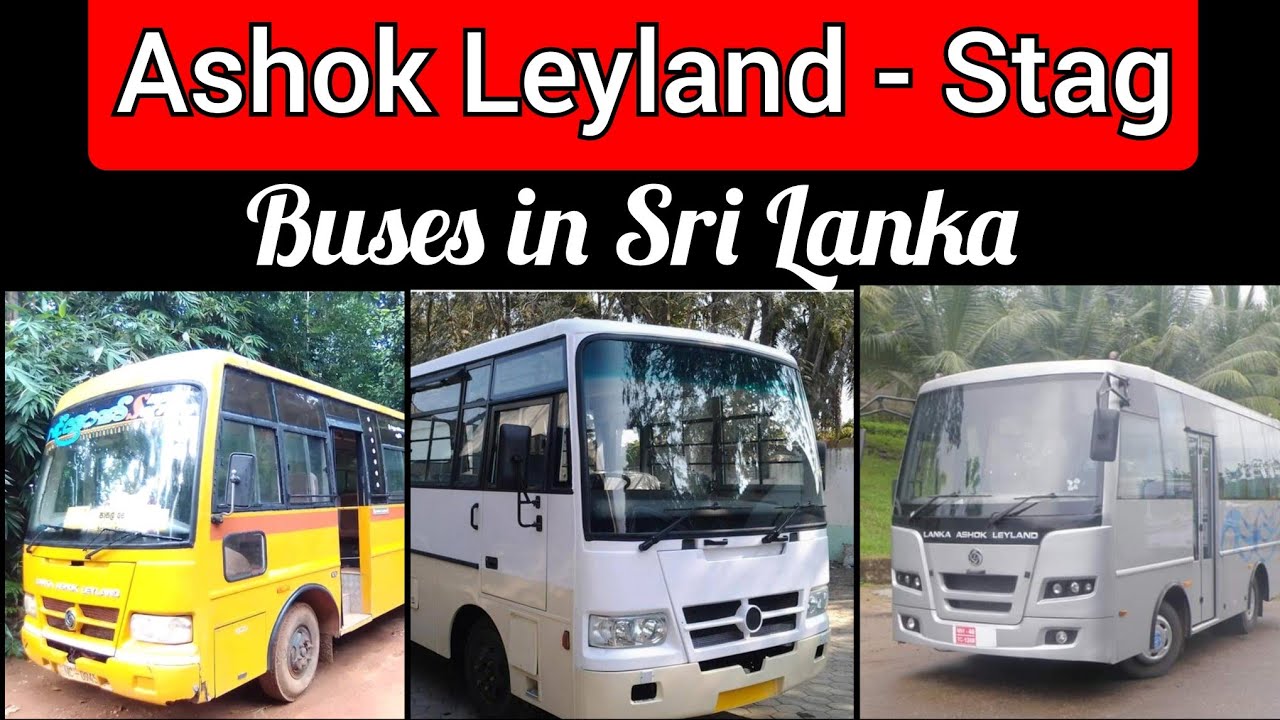 Ashok Leyland Stag Buses in Sri Lanka | Indian Buses in Sri Lanka| Bus ...