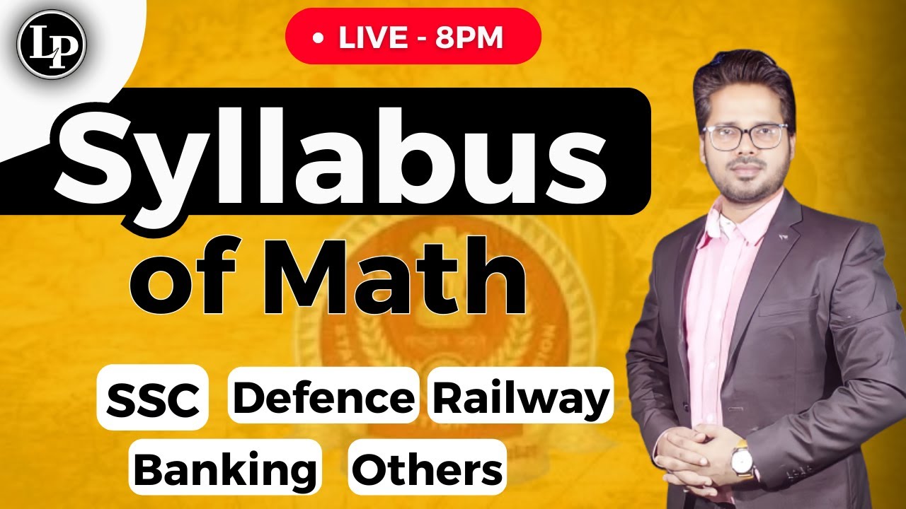 🎯Maths #syllabus || Maths strategy for ssc || SSC maths syllabus #ssc # ...