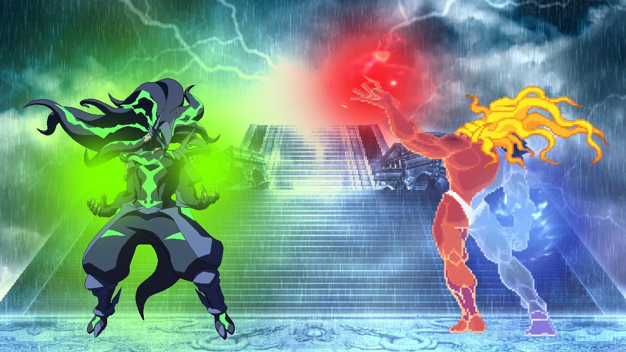 Gill Vs Susano'o - Street Fighter X BlazBlue - SFIII X ANIME MUGEN ...