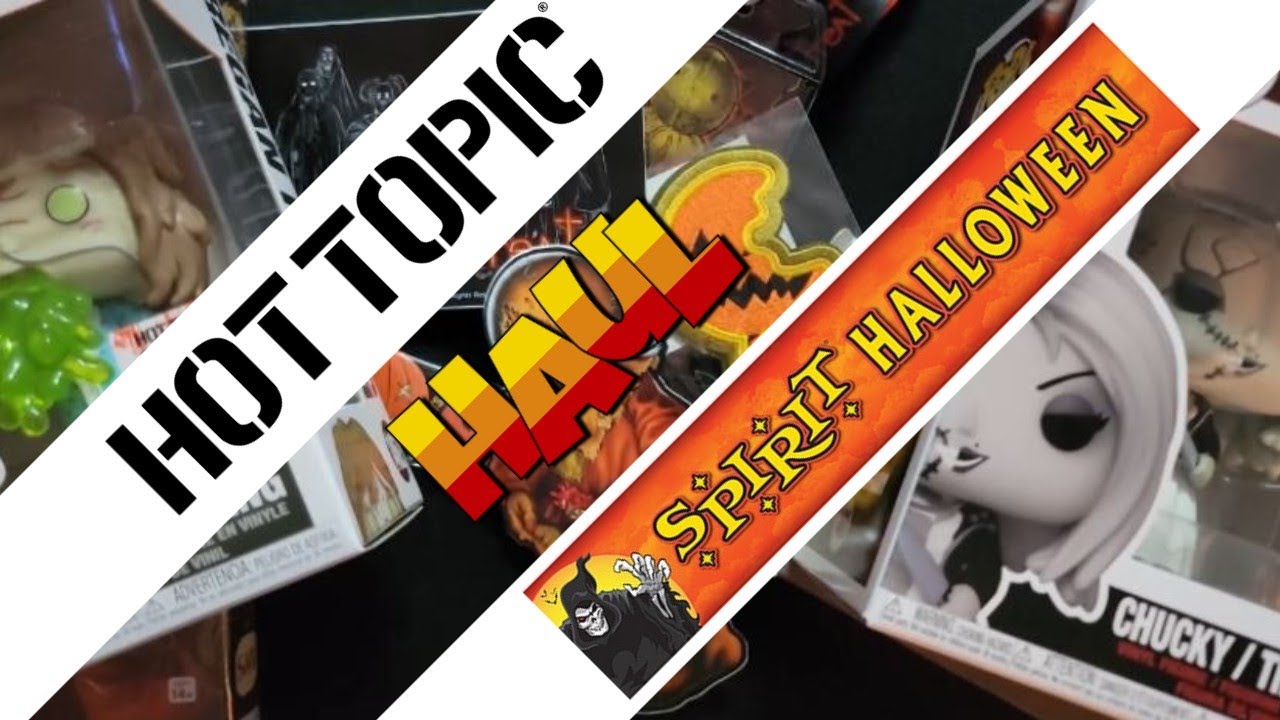 Spirit Halloween and Hot Topic Scare Fair 2023 After Halloween Pickups ...