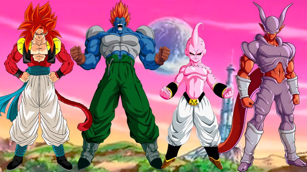 Dragon Ball Fighter Z - Gogeta SS4 vs Janemba, Super Androide 13, Kid ...
