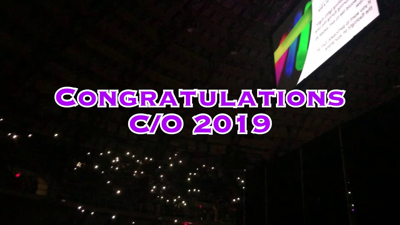 2019 Northwest Vista College Graduation Ending - Light Show Camera 🎥 B - YouTube