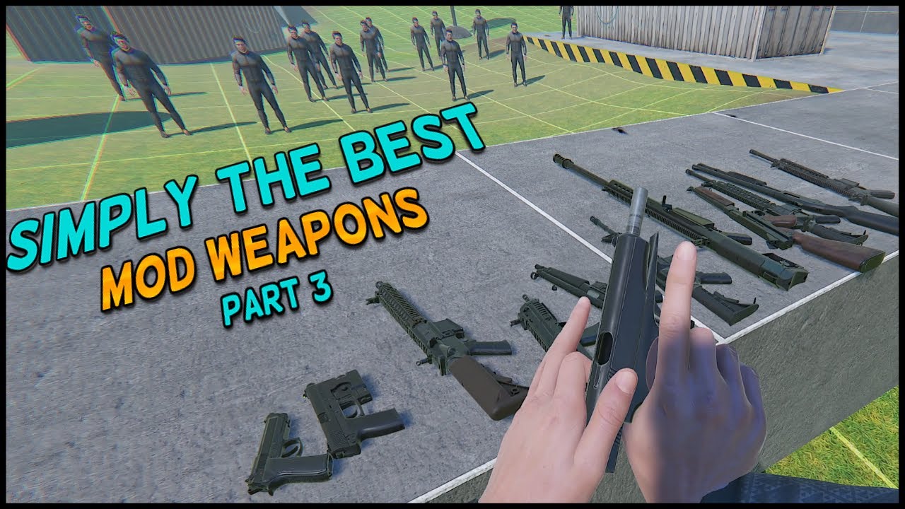 Simply The Best Mod Weapons - Part 3 - Bonelab - YouTube