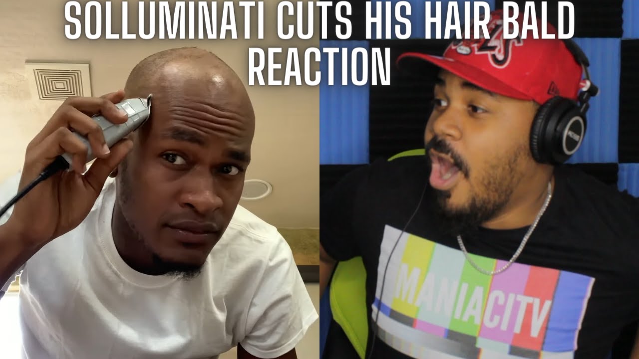 SoLLUMINATI Cuts His Hair Bald REACTION - YouTube