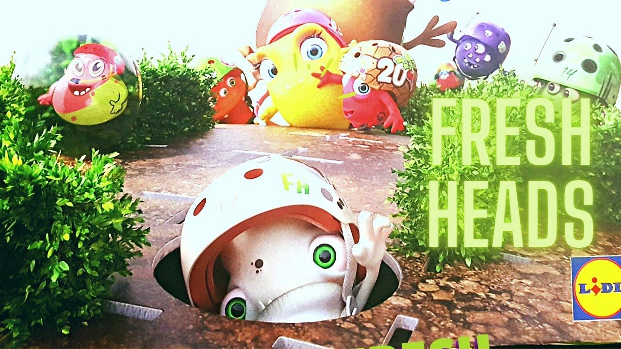Lidl Fresh Heads 2022/COLECTIA COMPLETA THE FRESH HEADS - YouTube