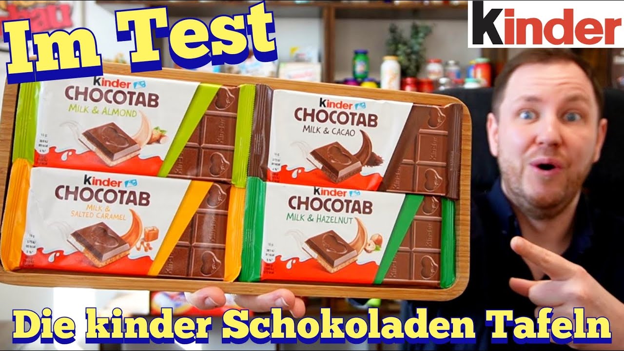 kinder: ChocoTab im Test (kinder Schokolade als Tafel) - YouTube