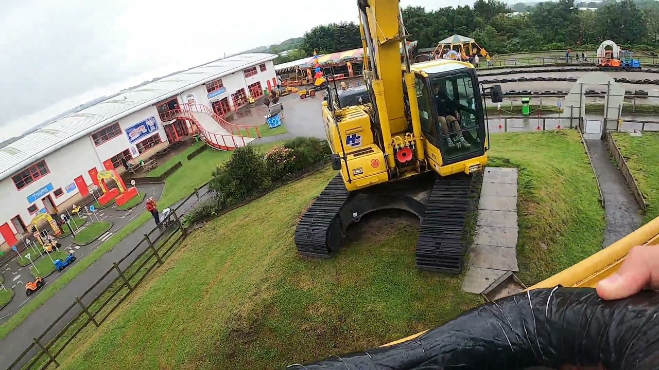 Spindizzy onride POV Diggerland Yorkshire 2021 - YouTube
