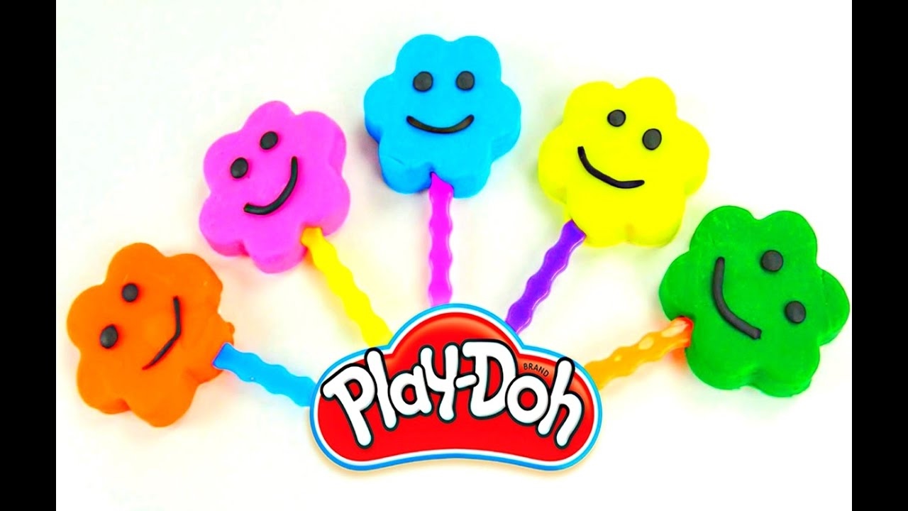Play Doh Flowers Fun Colors Molds Creative Playdough! NEW HD - YouTube