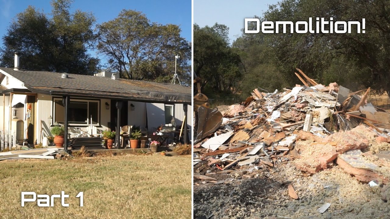 Huge Home Addition 1 - Intro, Demolition, & Plans - YouTube