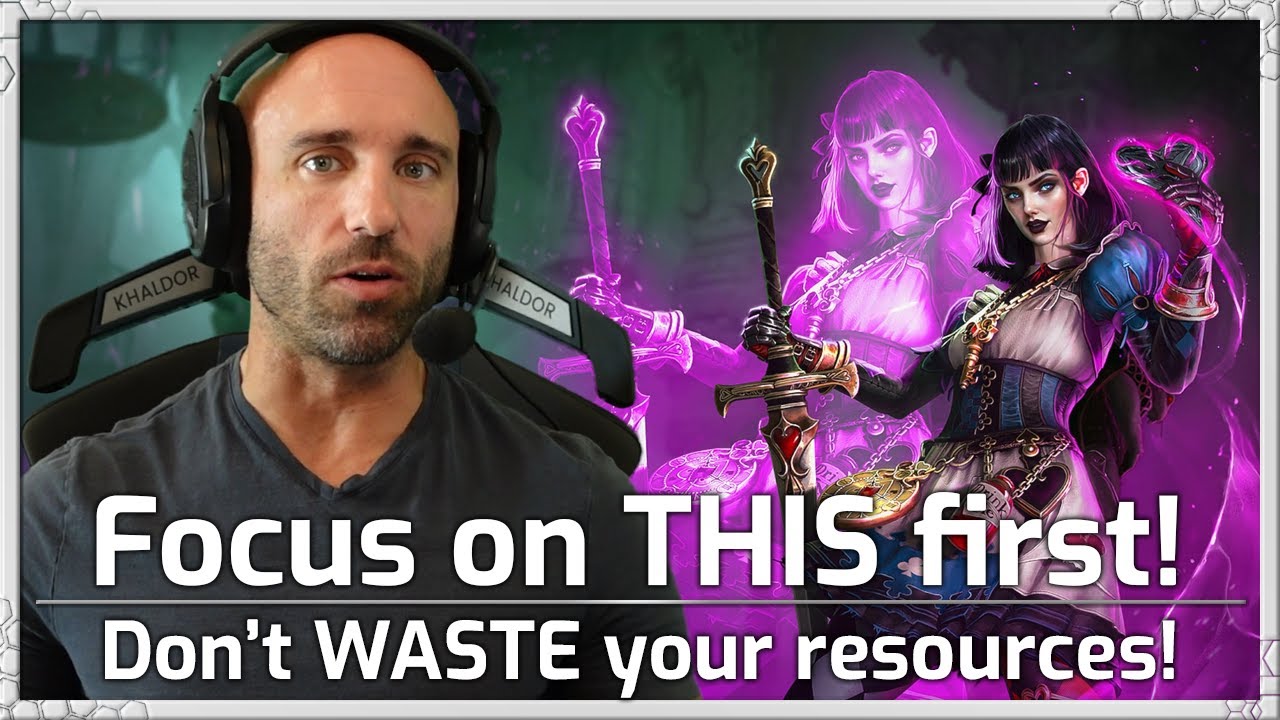 Don't WASTE your resources! Do this FIRST when starting Raid Shadow ...