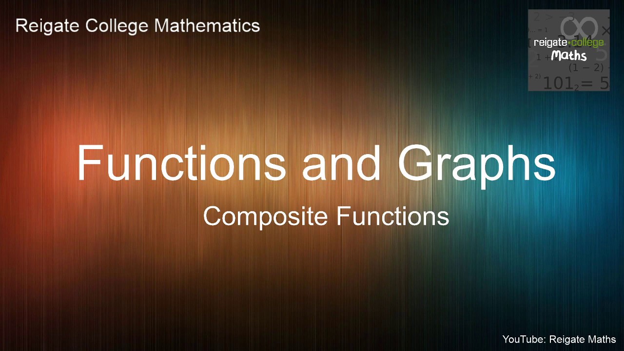 Y2 A Level Maths: Composite Functions - YouTube