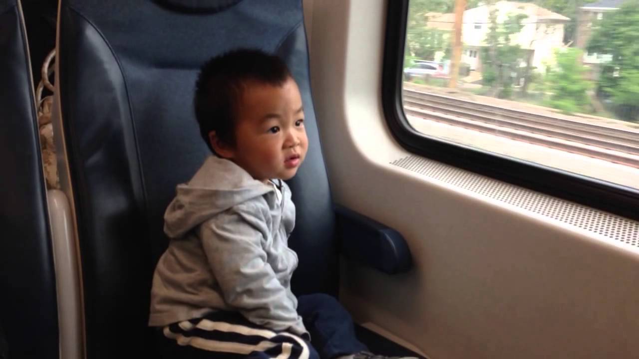 First time to take a train-1 - YouTube
