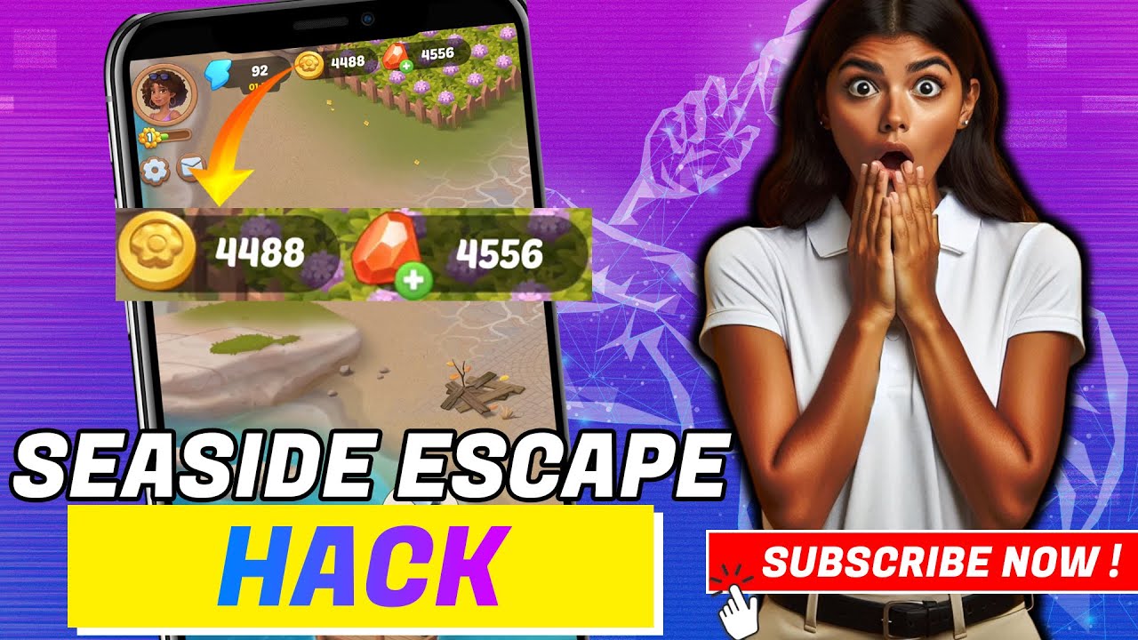 Seaside Escape HACK/MOD 🌊💎 How to Get Unlimited Gems & Coins on iOS ...