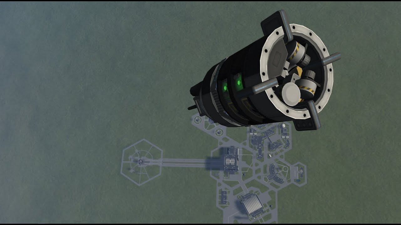Kerbal Space Program: sub orbital, air launched, air to ground missile - YouTube