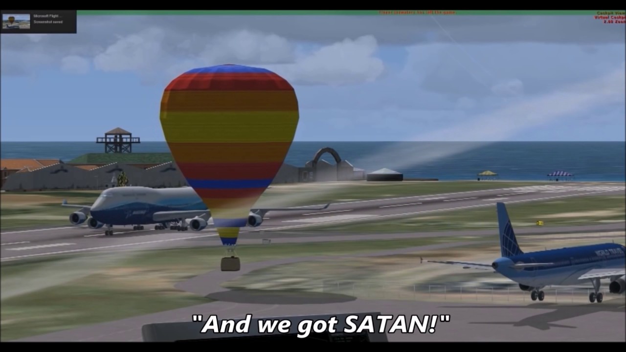 funny moments on flight simulator x - YouTube
