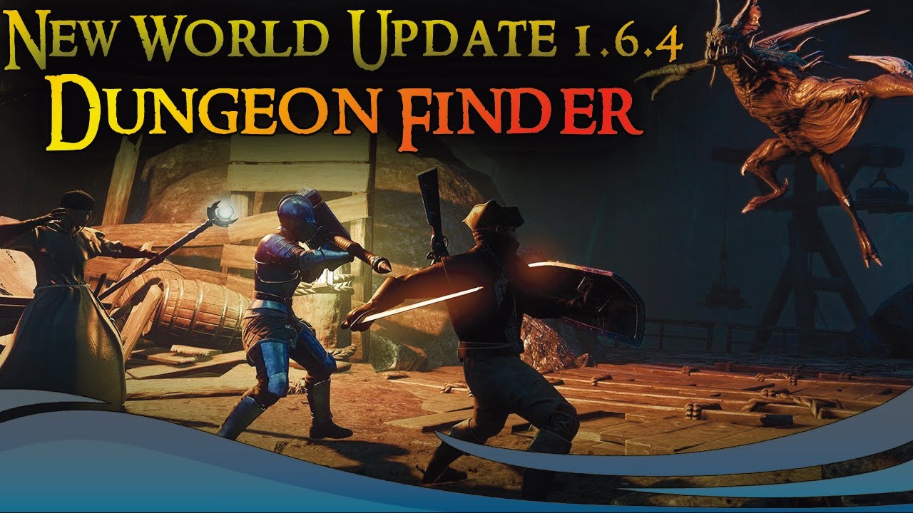 New World Update 1.6.4 Dungeon Finder is here - YouTube