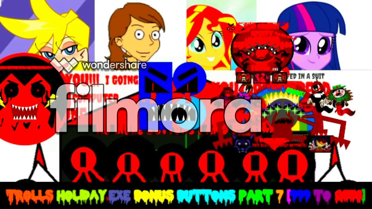 Trolls Holiday.EXE Bonus Buttons Part 7 [999 To 2556] - YouTube