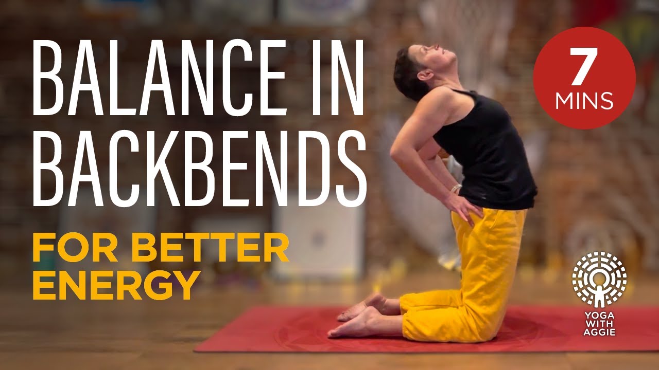 Balance in Backbends for Better Energy | 7-Minute Yoga Practice - YouTube