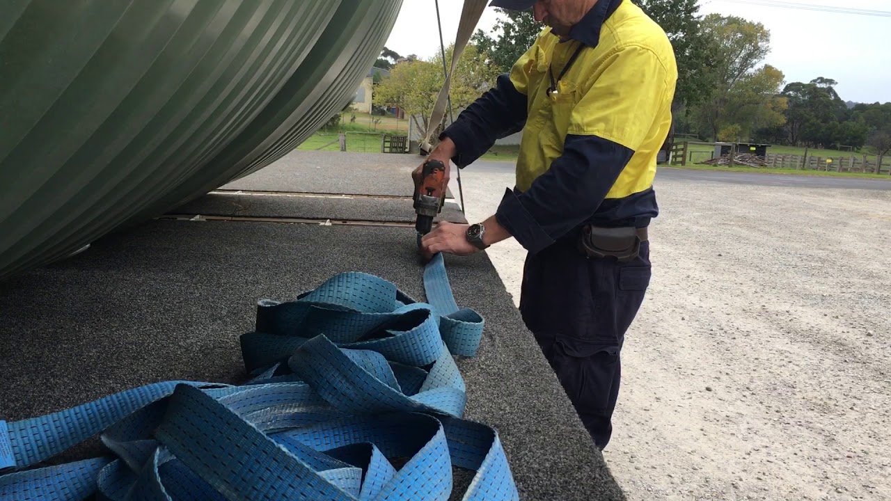 Strap winder “Strapt-Ezy” drill bit winder - YouTube