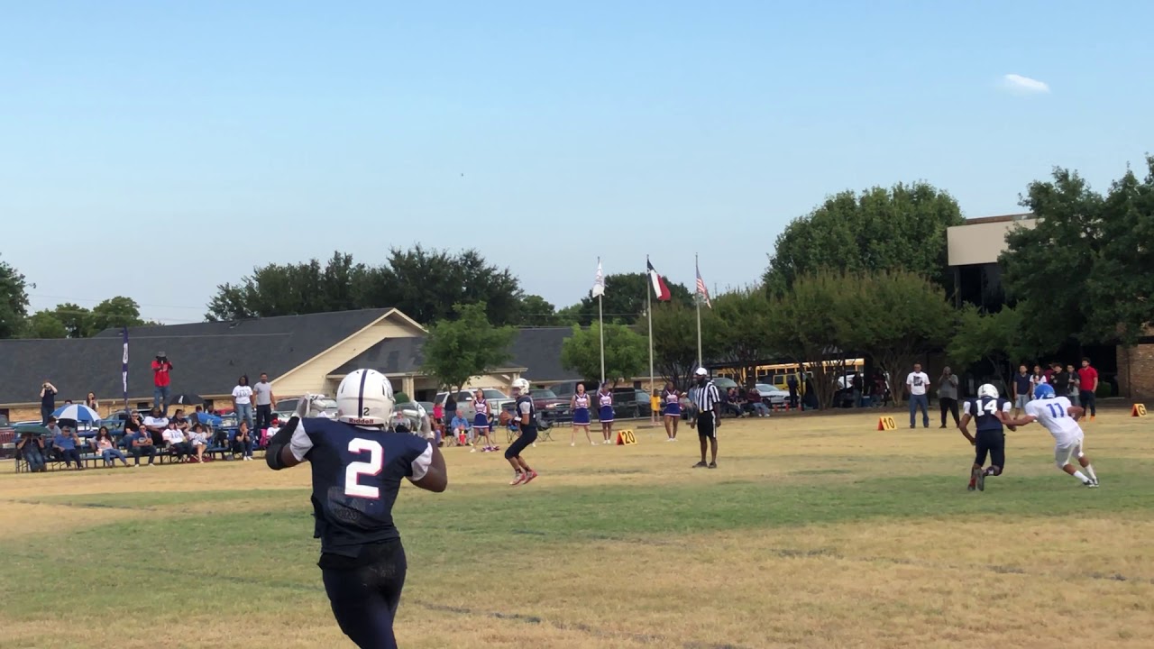 2019 13Sep vs Tyler 9 Jack Pass to Guerin TD - YouTube