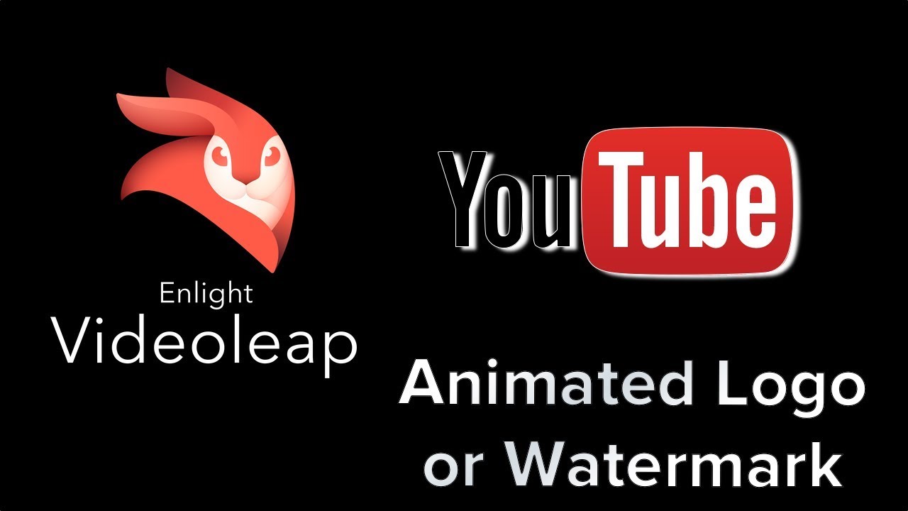 Videoleap | Animated Watermark or Logo - YouTube
