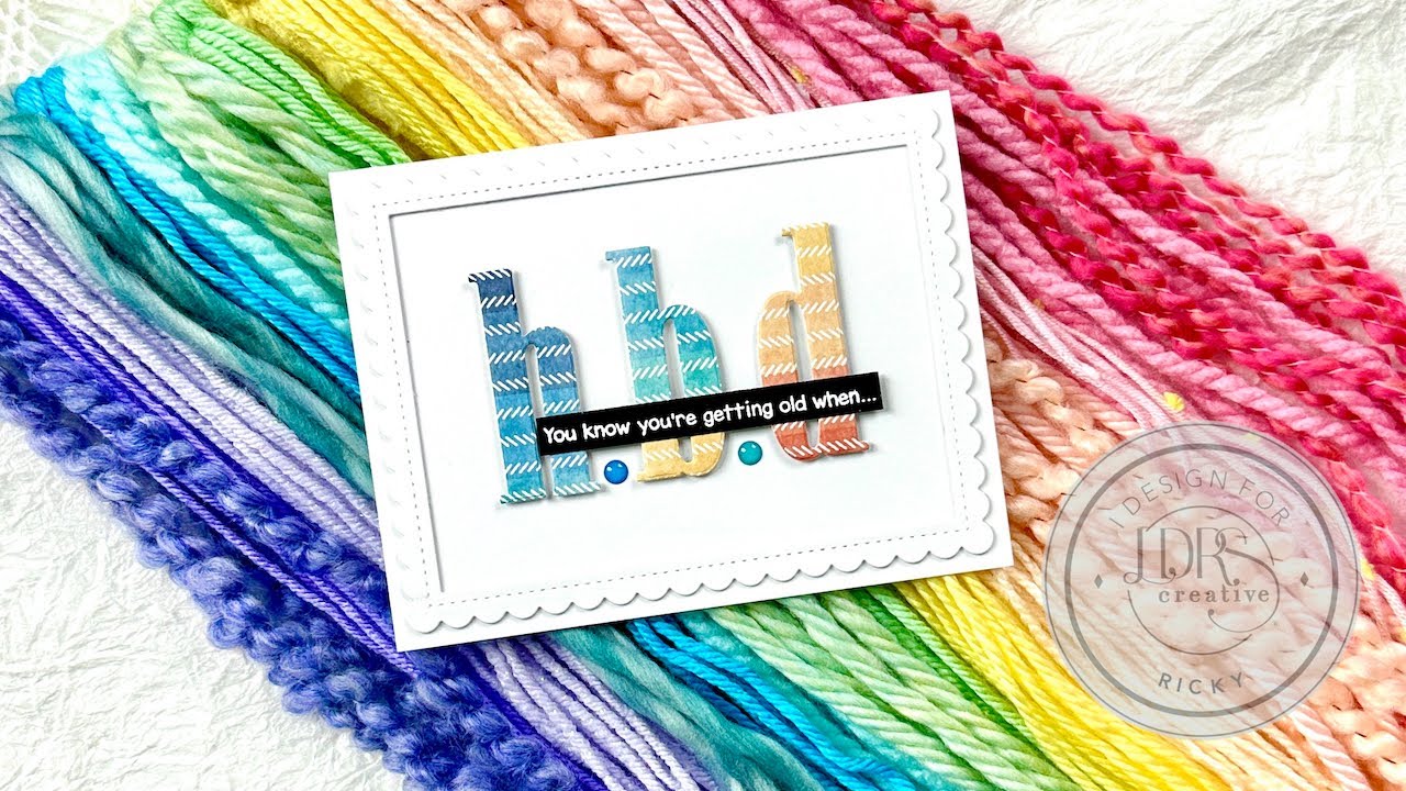 It's A Simple HBD Card featuring @LDRSCreative (A Dude's Craft Room ...