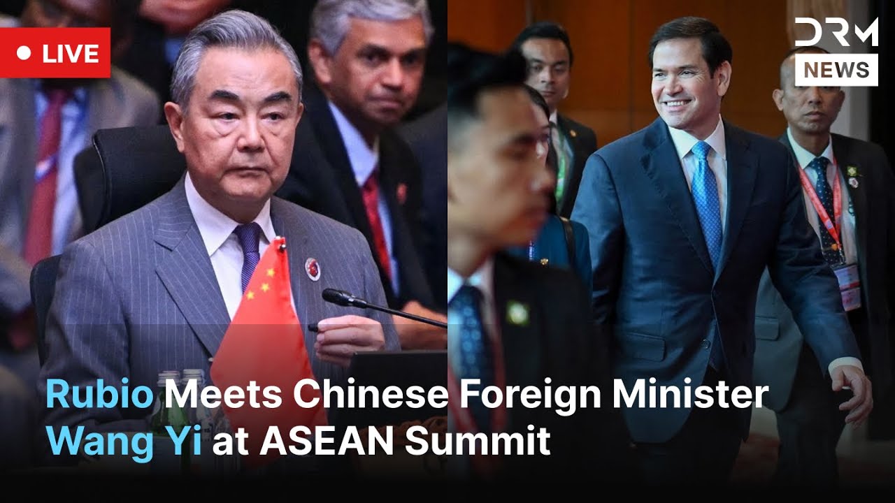LIVE: U.S. Secretary Rubio Holds Talks with China’s Wang Yi at ASEAN ...