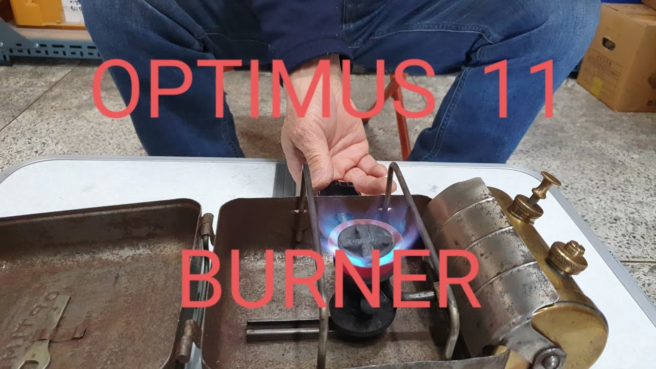 OPTIMUS 11 BURNER, 옵티머스 11 석유버너,휘발유버너 - YouTube