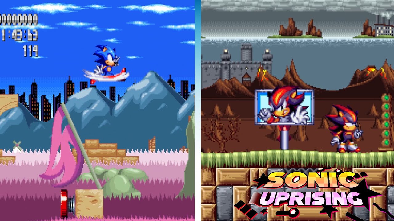 Sonic Uprising - early build - YouTube