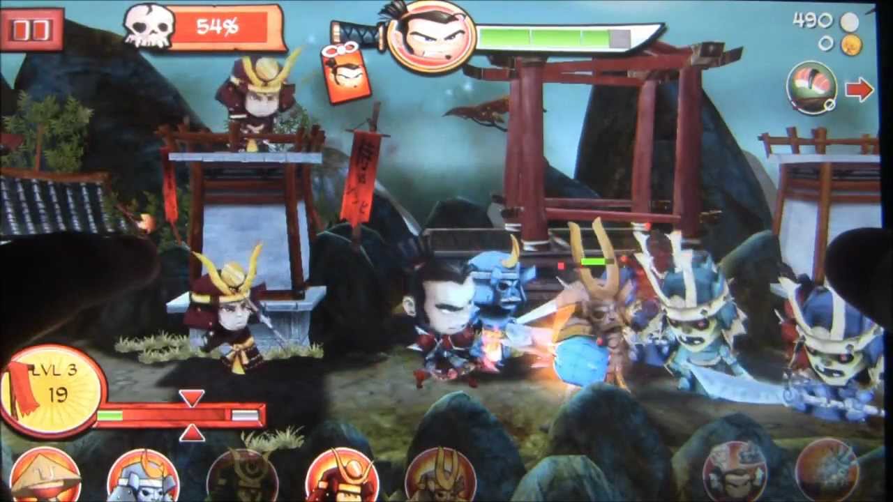 Samurai vs. Zombies Defense Android App Review - AndroidApps.com - YouTube