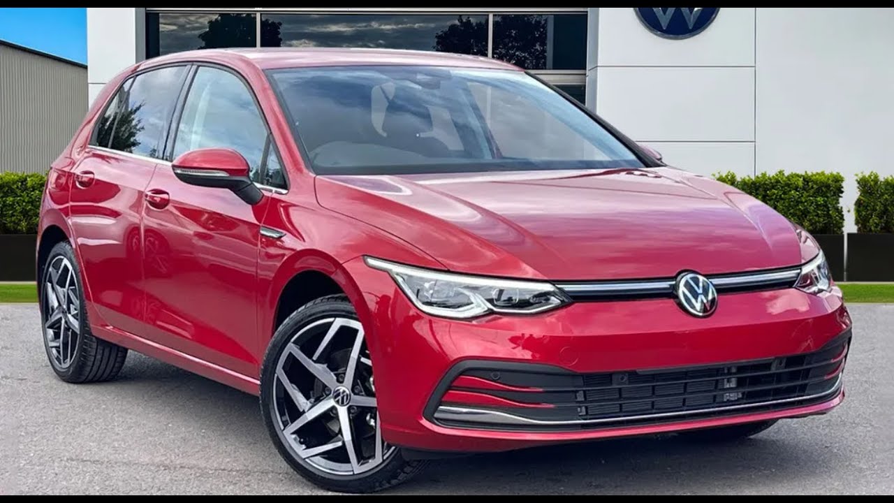Brand New Volkswagen Golf Style 1.5 eTSI 150PS DSG in Kings Red ...