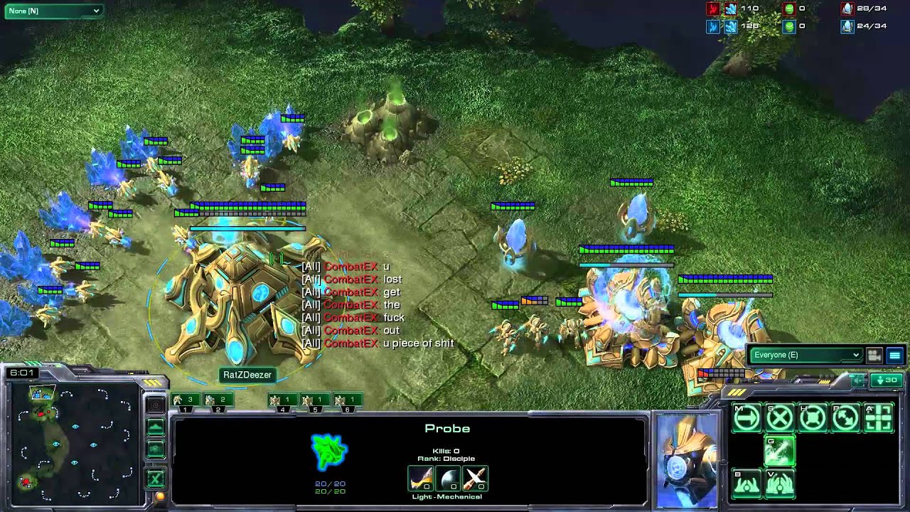 CombatEX (P) vs. Deezer (P) [Game 4] - Starcraft 2 Grudge Match - YouTube